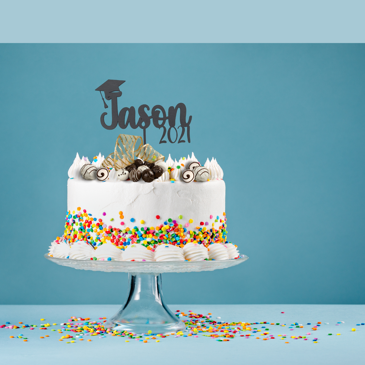 Graduation Cake Topper – Estes Design Studio